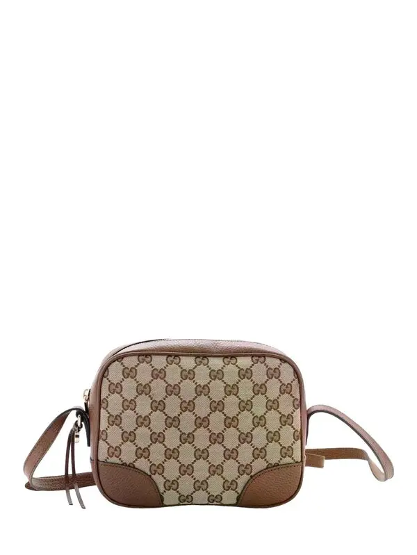 Gucci Bree Disco Gg Canvas Mini Crossbody Bag - Brown