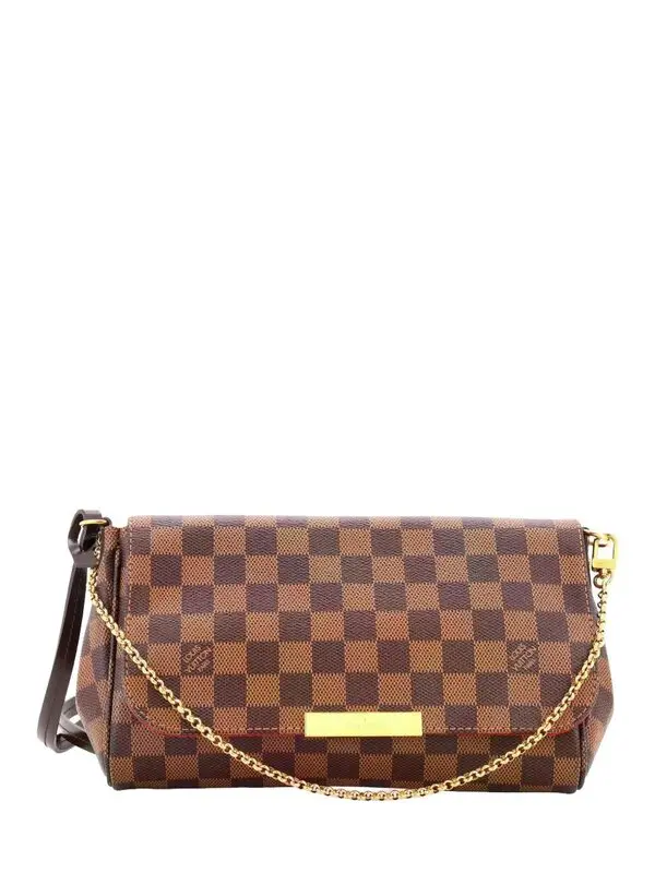 LOUIS VUITTON Favorite Handbag Damier Mm Crossbody Bag - Brown