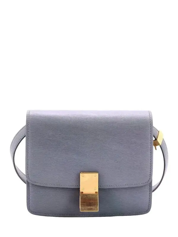 Celine Classic Box Teen Shoulder Bag Grainy Leather - Grey
