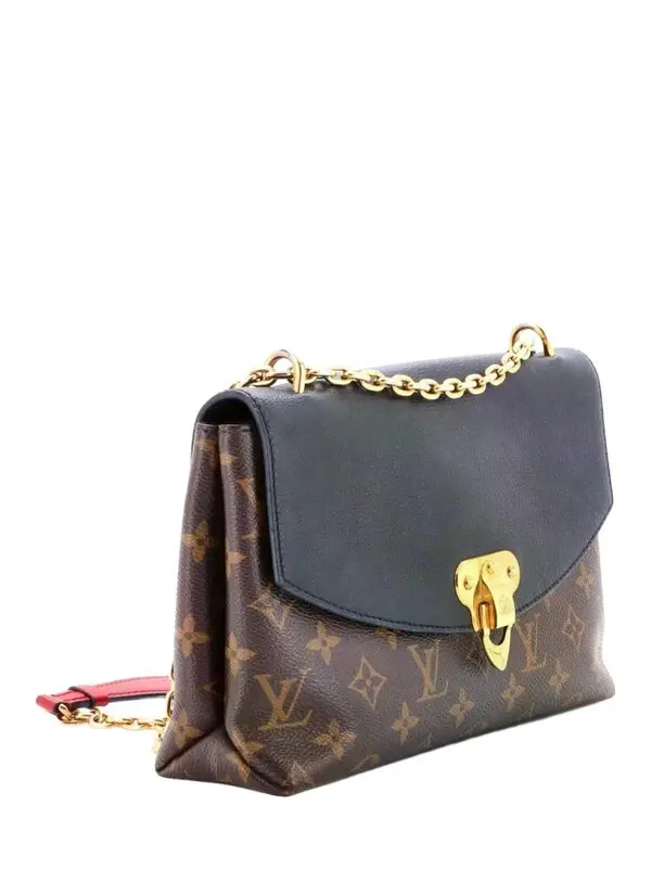 LOUIS VUITTON Saint Placide Handbag Monogram Canvas And Leather Shoulder Bag - Brown