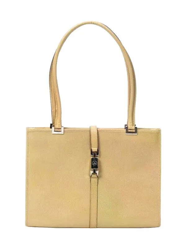 Gucci Square Jackie Tote Bag - Neutrals