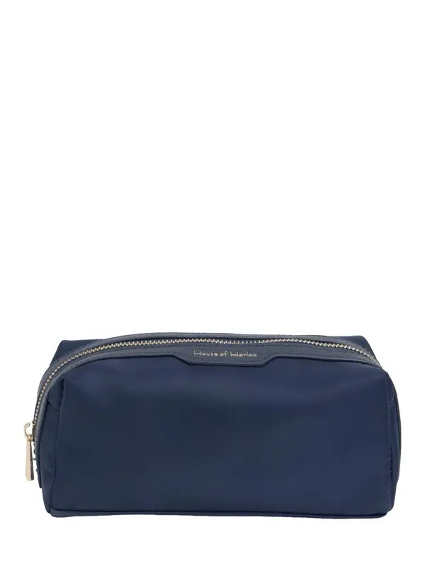 House Of Harlow 1960 The Twill Nylon Cosmetic Pouch - Navy