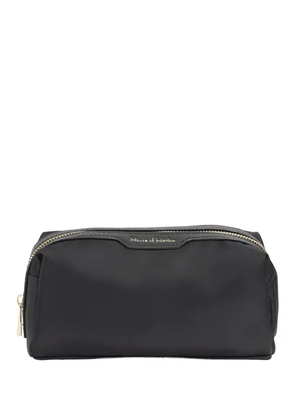 House Of Harlow 1960 Twill Nylon Cosmetic Pouch - Black