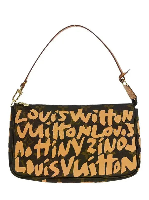 LOUIS VUITTON X Stephen Sprouse Graffiti Pochette Accessoires - Brown