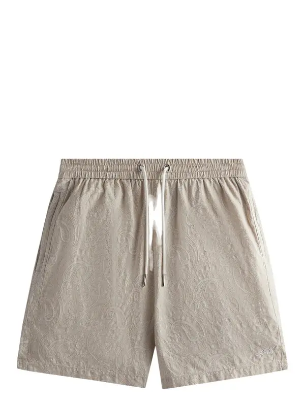 Kith Paisley Jacquard Active Short - Cream