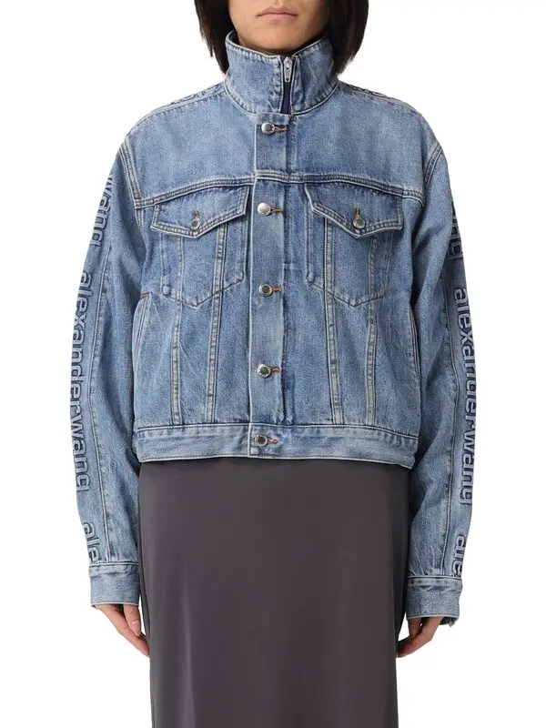 Alexander Wang Jacket - Gnawed Blue