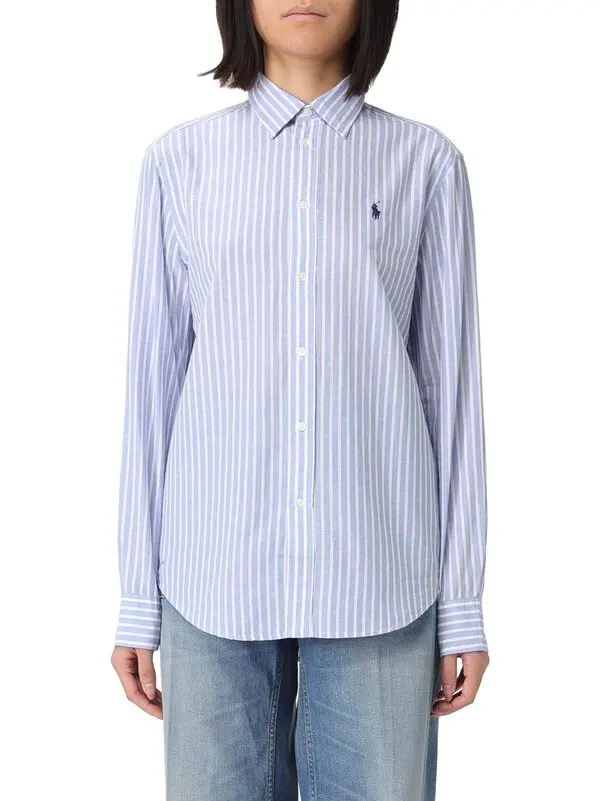 Polo Ralph Lauren Striped Button-down Shirt - Blue