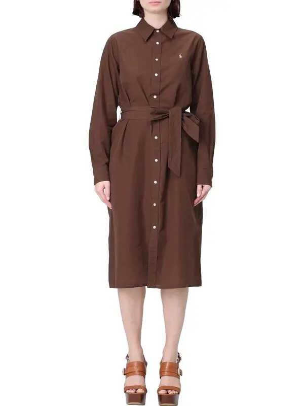 Polo Ralph Lauren Shirt Dress - Brown