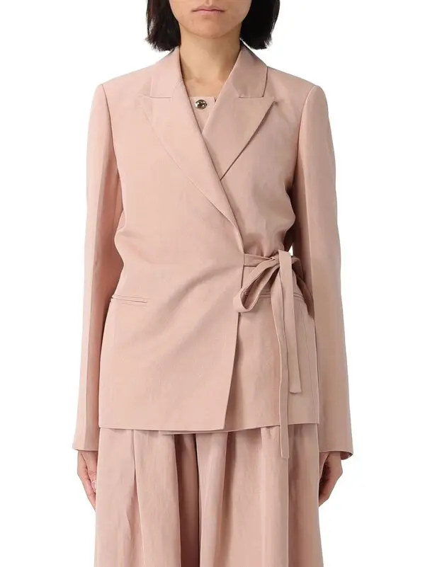 Liviana Conti Belted Jacket - Pink