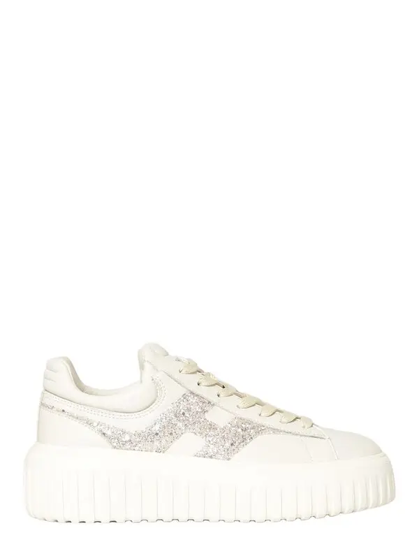 Hogan Low Top Sneakers - Ivory
