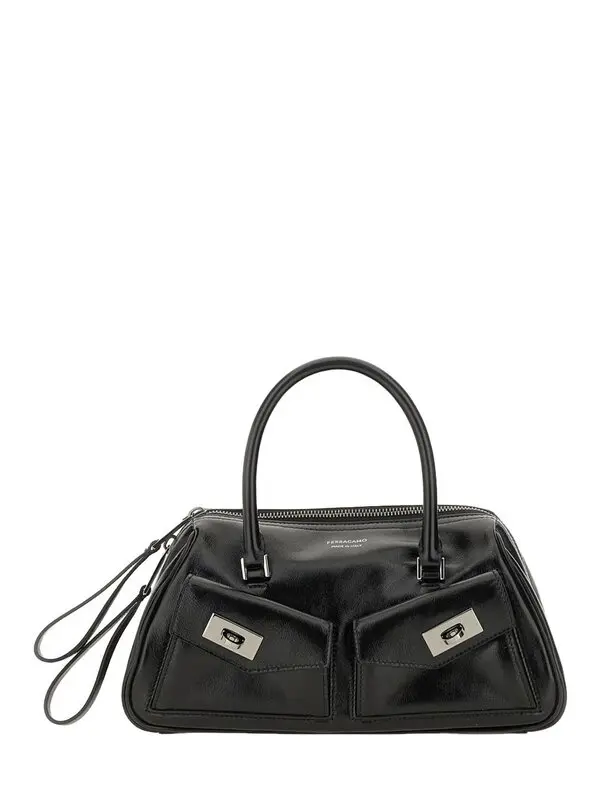 FERRAGAMO Handbag - Black
