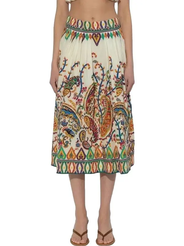 Etro Printed Skirt - Multicolor