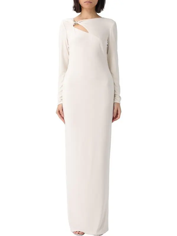 Ralph Lauren Long Sleeve Gown - White