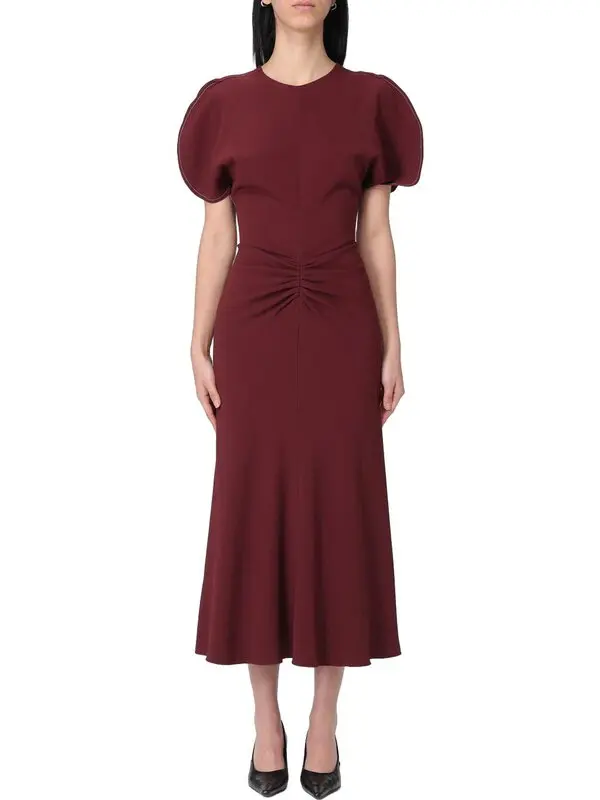 Victoria Beckham Midi Dress - Red