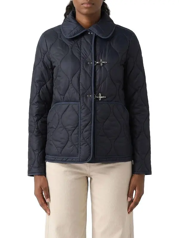FAY Quilted Jacket - Blue