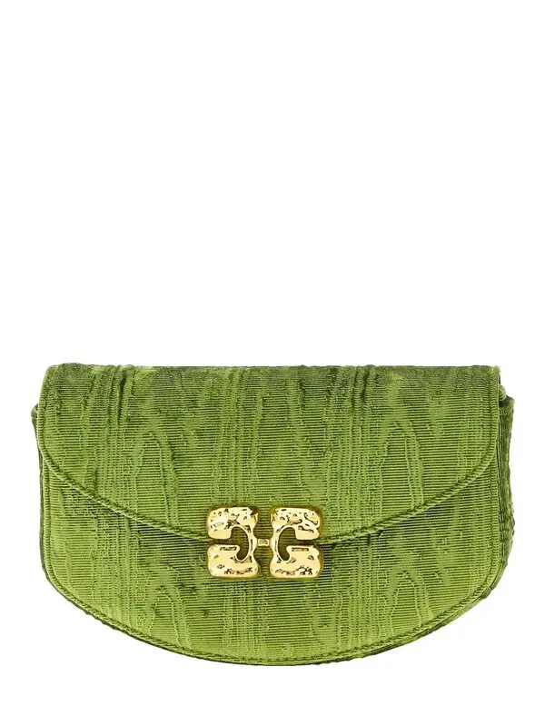 GANNI Crossbody Bag - Green