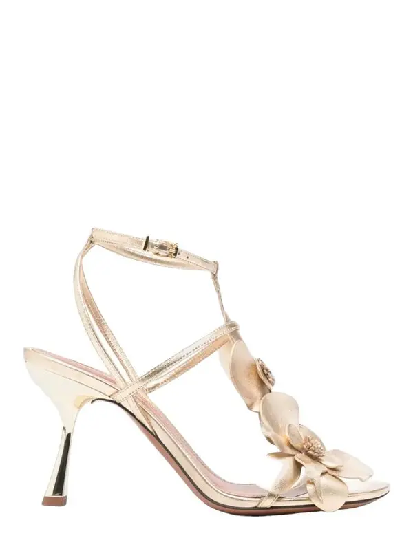 Zimmermann Heeled Sandal - Gold