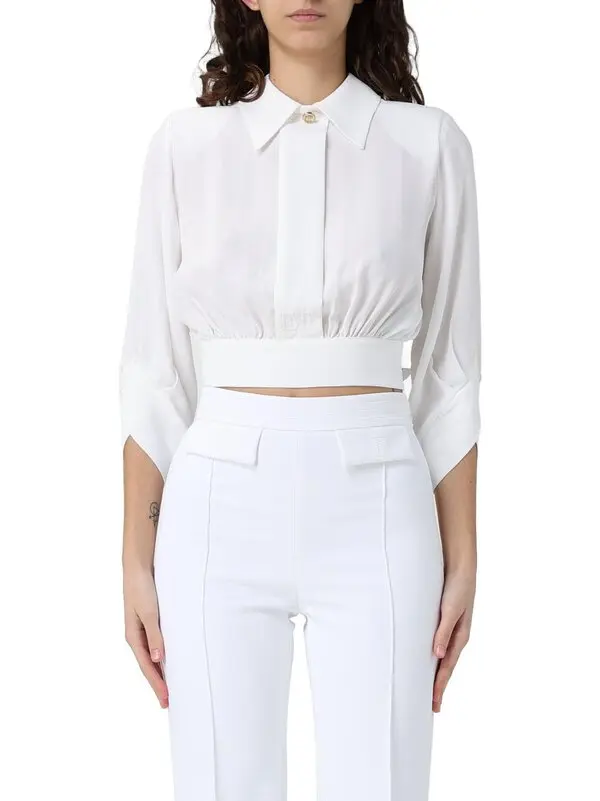 Elisabetta Franchi Top - Ivory