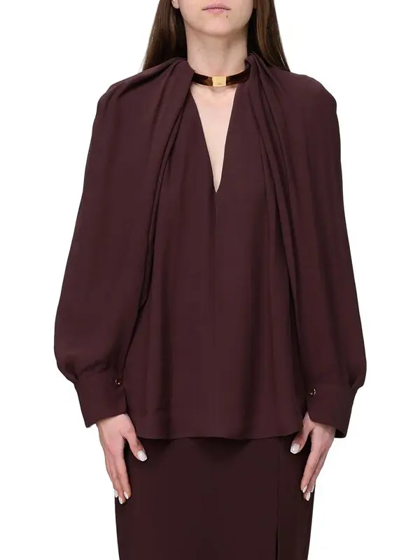 Elisabetta Franchi Top - Brown