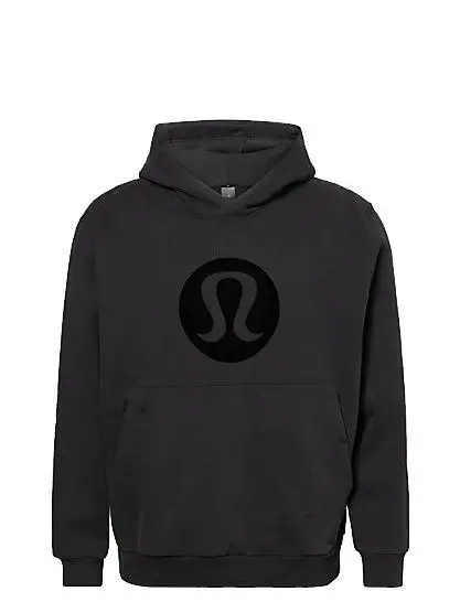 Lululemon Steady State Velvet-brand Cotton-blend Hoodie - Black