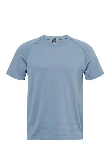 Lululemon Metal Vent Tech Short-sleeves Stretch-woven T-shirt - Steel Blue/steel Blue