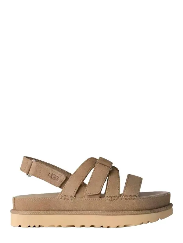 UGG Leather Strap Sandals - Neutrals