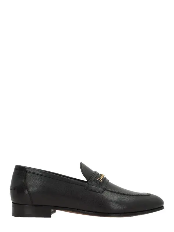 Valentino Garavani Logo-embellishment Loafers - Black