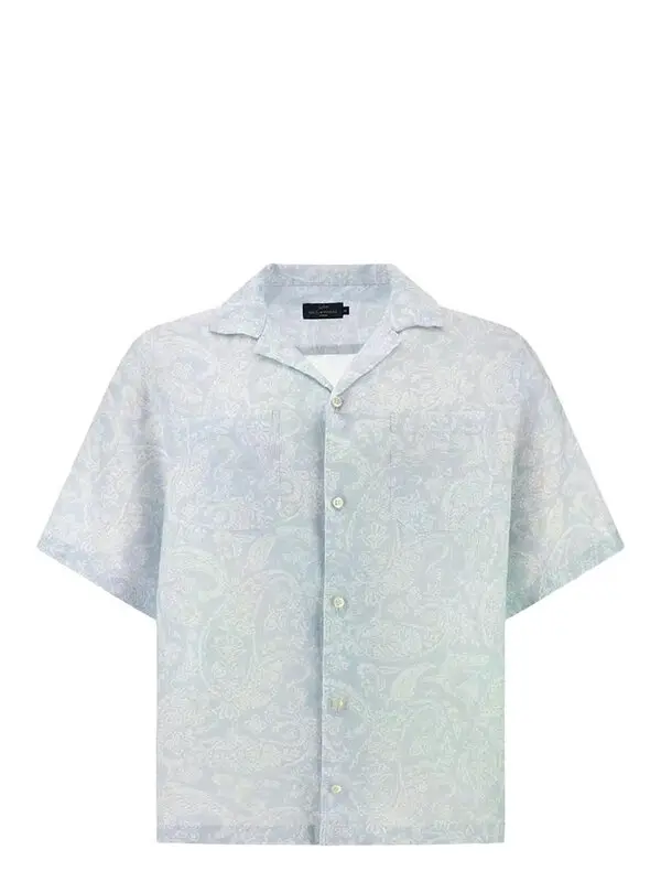 Paul & Shark Paisley Shirt - Blue