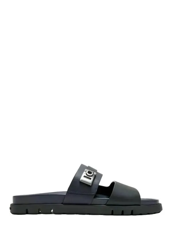 FERRAGAMO Hug Buckled Sandals - Blue