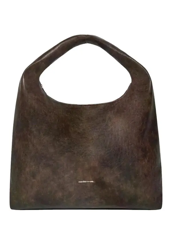 Manière De Voir Aubin Worn-effect Tote Bag - Brown