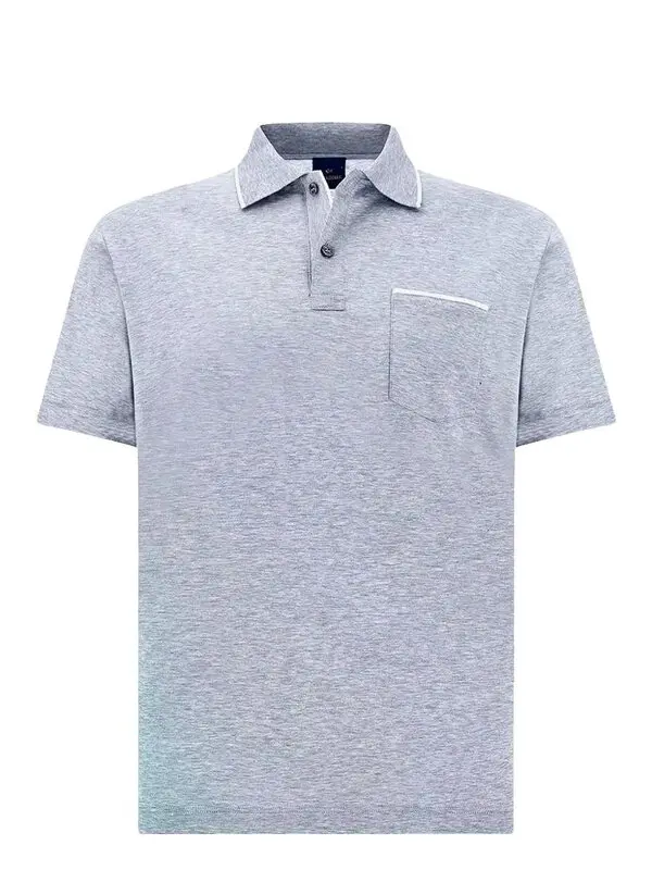 Paul & Shark Pocket Polo Shirt - Grey