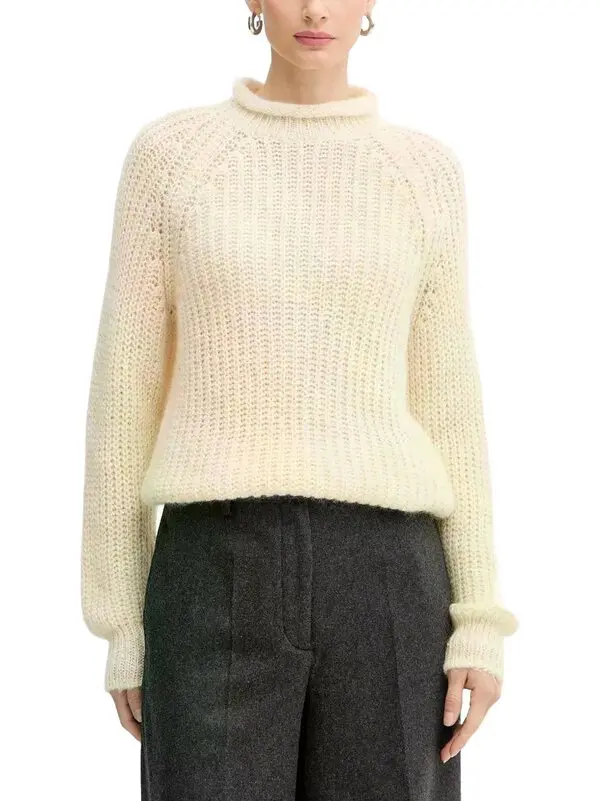Luisa Spagnoli Roll-neck Long-sleeve Jumper - Neutrals