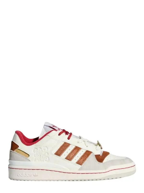 Adidas Forum Low Cl Chinese New Year Sneakers - White/red/brown