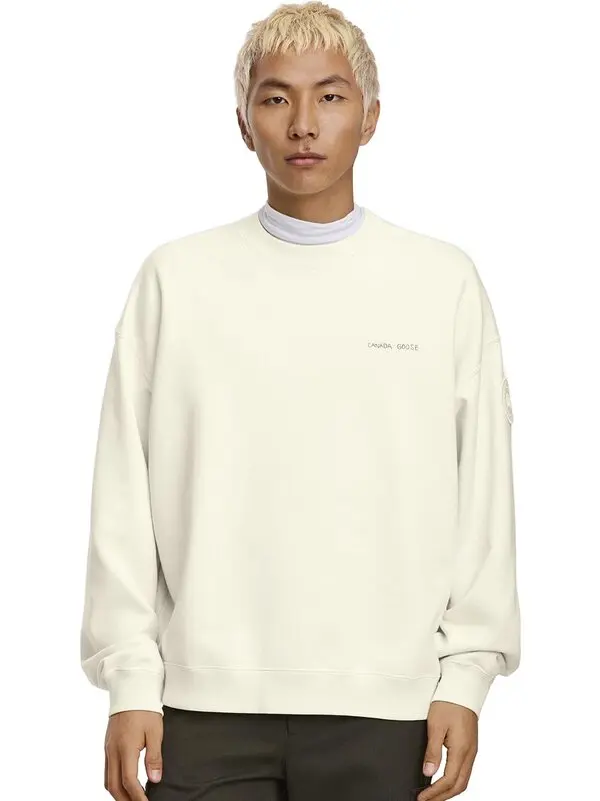 Canada Goose Rove Crew Graphic - Bone