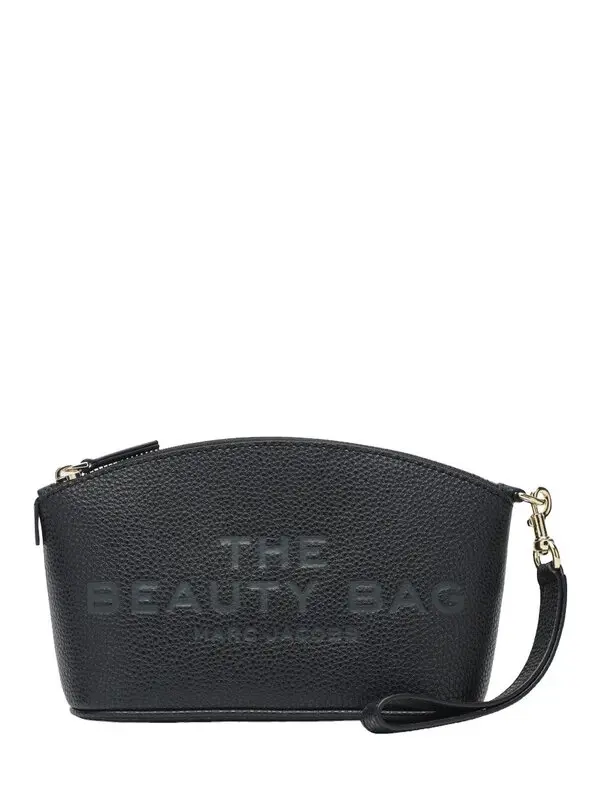 Marc Jacobs The Beauty Case Bag Grained Leather - Black