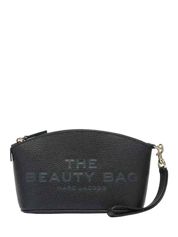 Marc Jacobs The Beauty Case Bag Grained Leather - Black