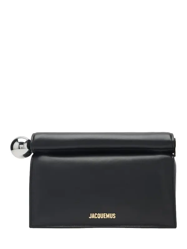 Jacquemus Rond Carré Pouch - Black