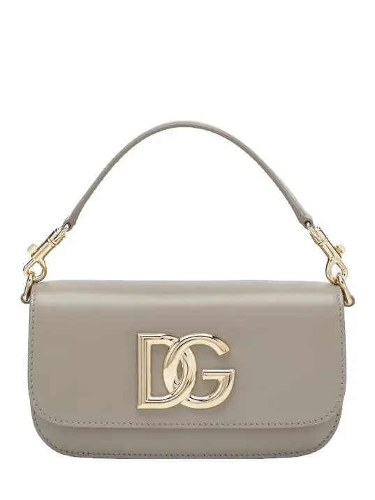 Dolce & Gabbana 3.5 Leather Shoulder Bag - Brown