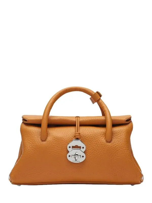 ZANELLATO Dotta Centauro Small Tote Bag - Orange