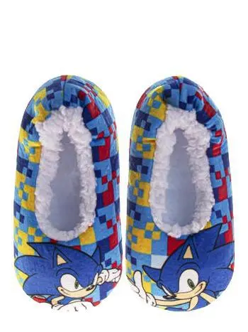 SEGA Sonic The Hedgehog Slippers - Blue