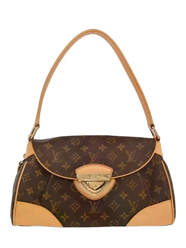 LOUIS VUITTON 2008 Beverly Mm Monogram Shoulder Bag - Brown