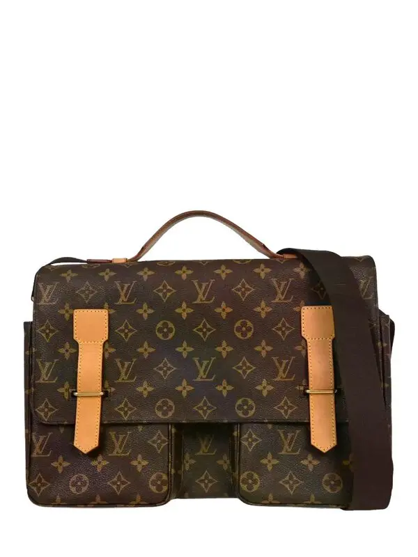 LOUIS VUITTON 2009 Broadway Monogram Handbag - Brown
