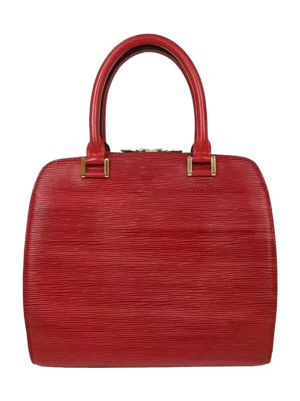 LOUIS VUITTON 1998 Epi Pont Neuf Leather Handbag - Red