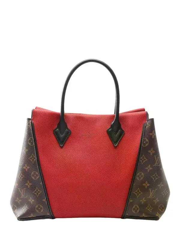 LOUIS VUITTON 2014 Monogram W Pm Tote Bag - Brown