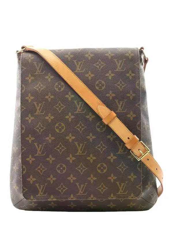 LOUIS VUITTON 1999 Monogram Musette Salsa Gm Shoulder Bag - Brown