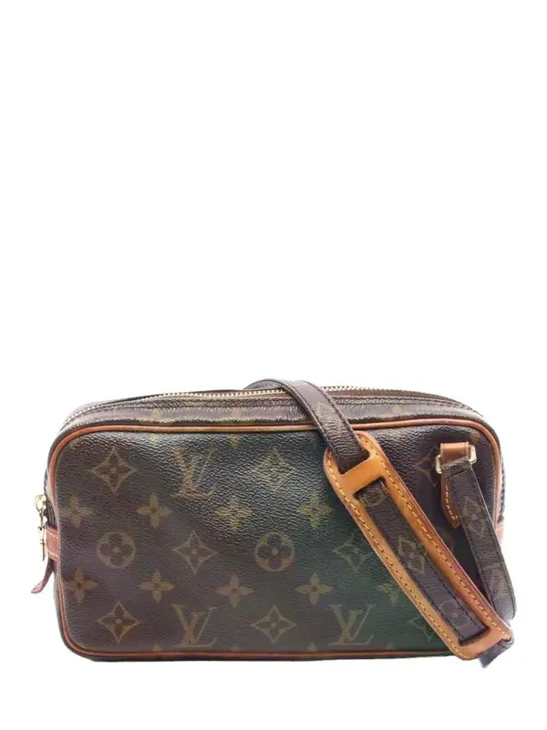 LOUIS VUITTON 2003 Monogram Marly Bandouliere - Brown