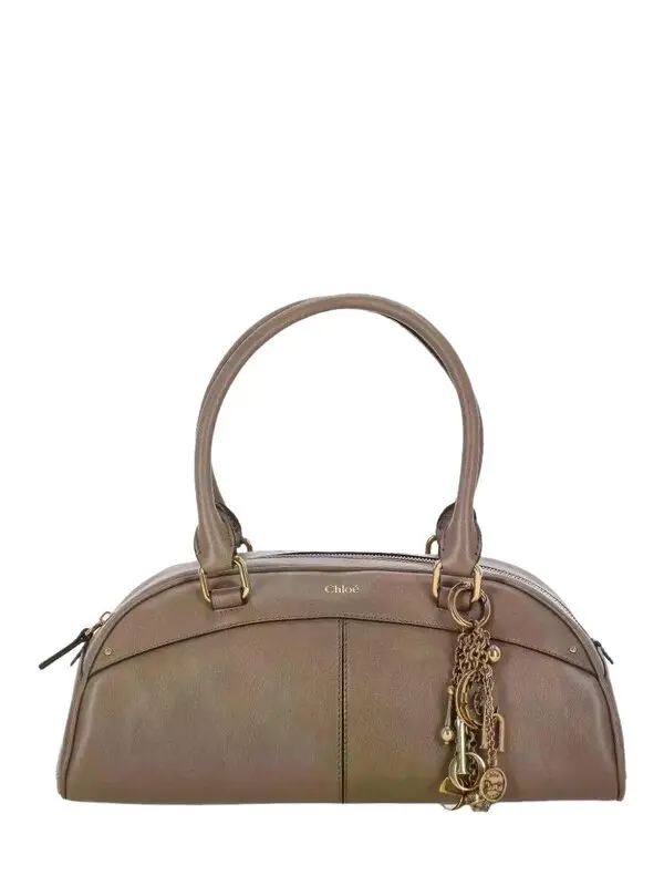 Chloé Bowling Charm-detail Shoulder Bag - Brown
