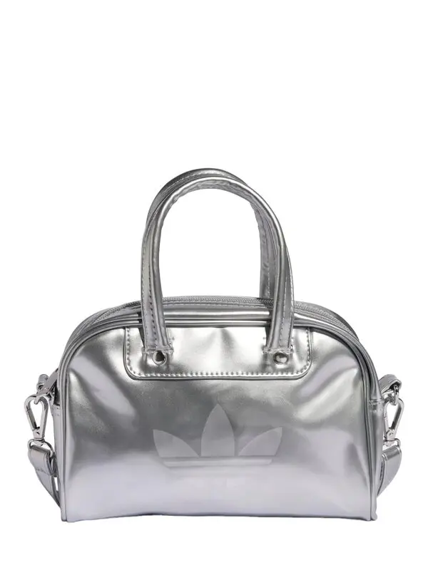 Adidas Adicolor Mini Bowling Bag - Silver Metallic