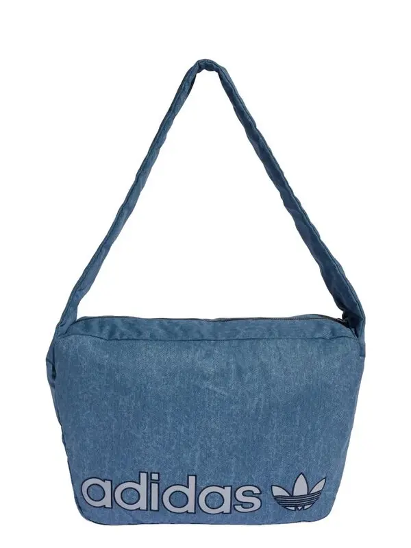 Adidas Shopper Washed Effect Bag - Light Denim