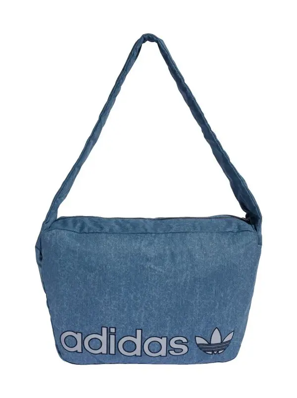 Adidas Shopper Washed Effect Bag - Light Denim
